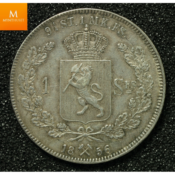 1 Speciedaler 1856 kvalitet 1++ Ex Numisma